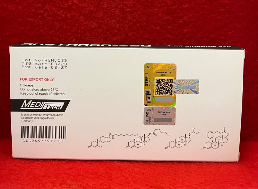 استروئید تزریقی سوستانول 250 مدیتک فارما sustanon 250 meditech pharma ...